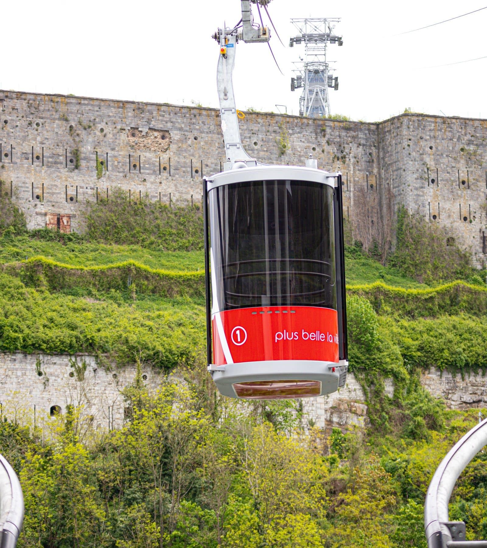 MND Ropeways: urban mobility sustainable cable transportation Huy Belgium