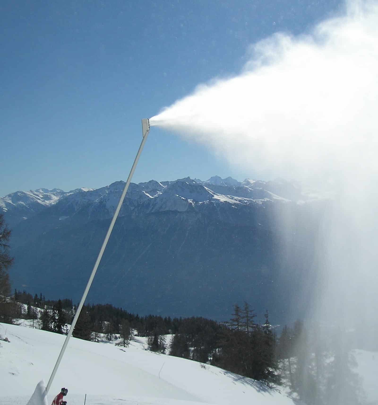 MND SNOW: automated Snowmaking System of Crans Montana (Suisse)